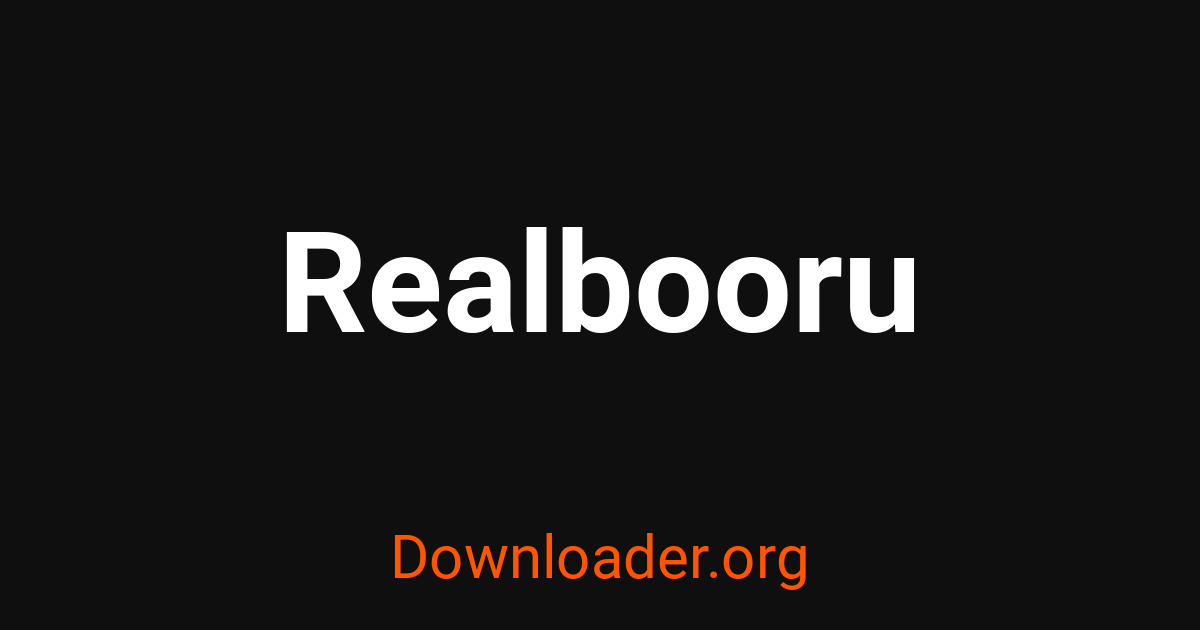 วิธีการดาวน์โหลดวิดีโอ Realbooru Mp3 Mp4 เสียงและรูปภาพ Downloader